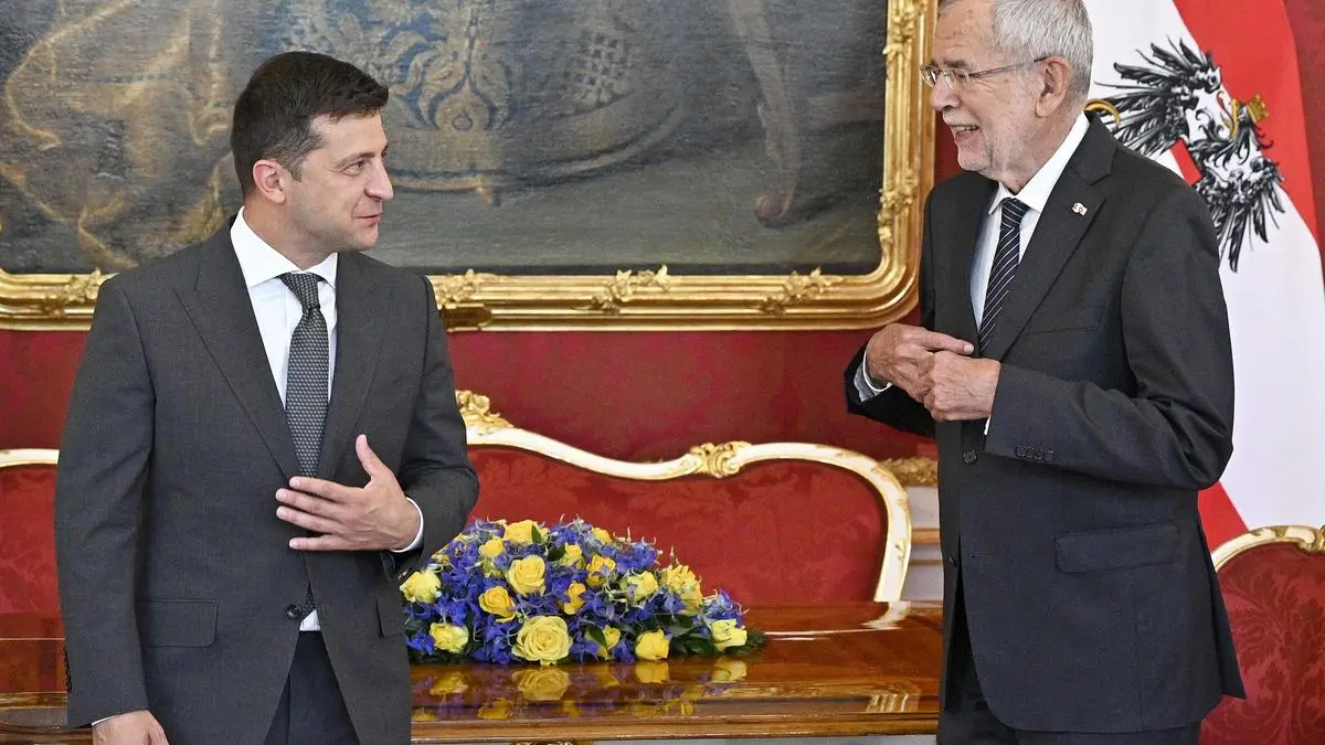 Selenskyj-Besuch in Wien: Platzverbot und große Polizeipräsenz